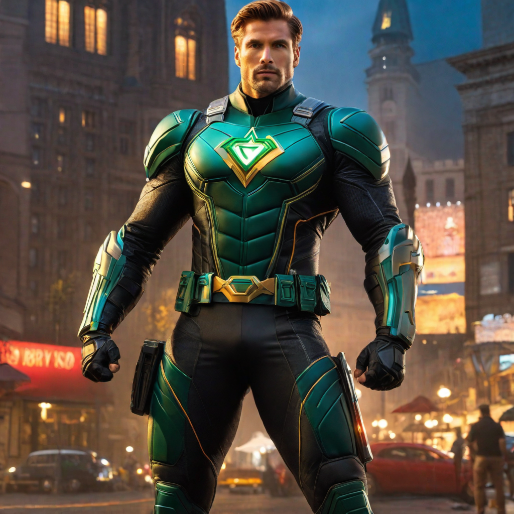 Superheros Images Generated by MagicShot.ai
