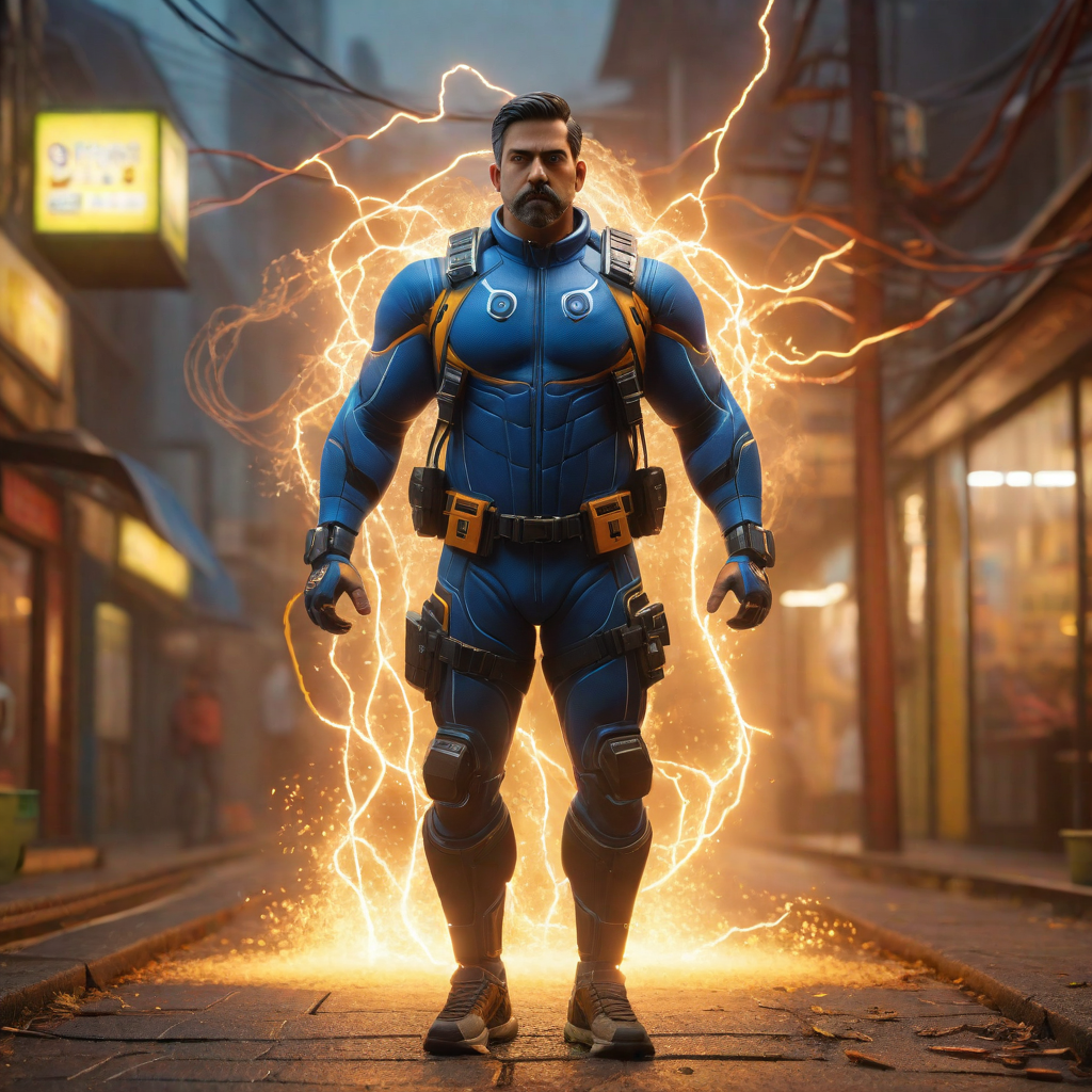 Superheros Images Generated by MagicShot.ai