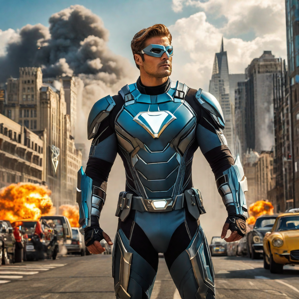 Superheros Images Generated by MagicShot.ai