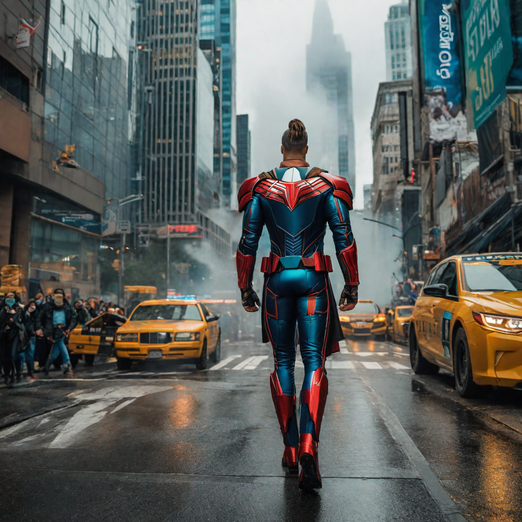 Superheros Images Generated by MagicShot.ai